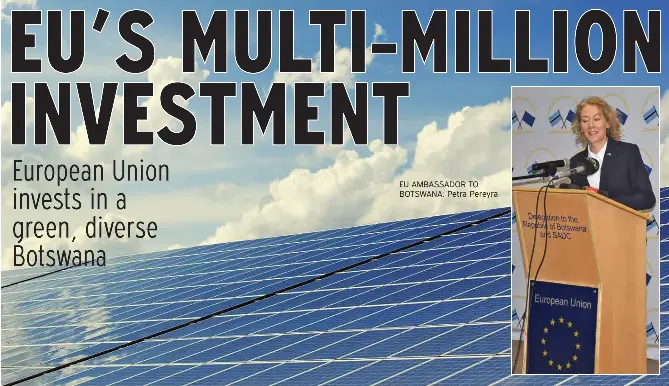 European Union invests in a green, diverse Botswana - PressReader