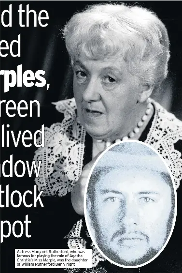 The actress, the MP and the chamber pot murder. It almost sounds like ...