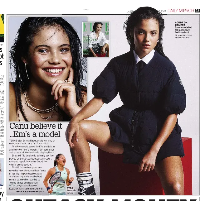 Canu believe it ..Em’s a model - PressReader