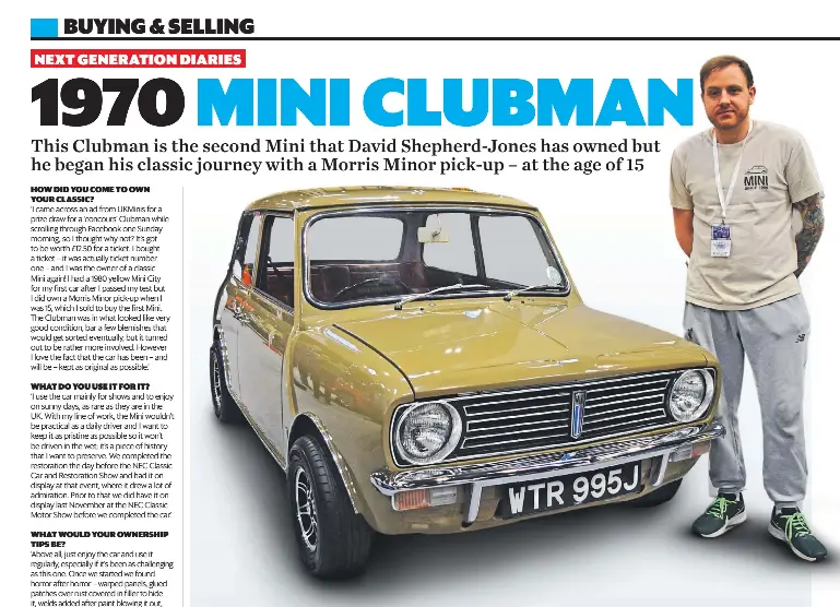 1970 MINI CLUBMAN - PressReader