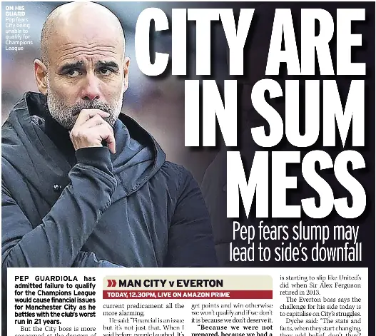 CITY ARE IN SUM MESS - PressReader