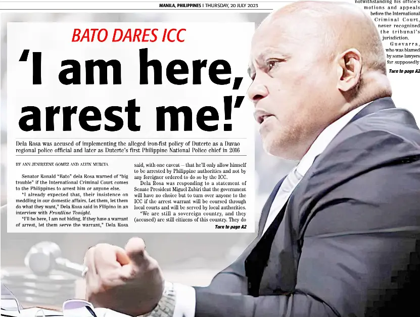 ‘I am here, arrest me!’ - PressReader