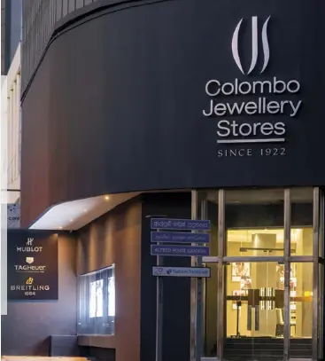 COLOMBO JEWELLERY STORES - PressReader