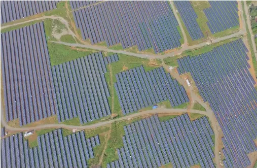 Gurīn Energy inaugurate­s 75-MW solar project in Palauig, Zambales ...