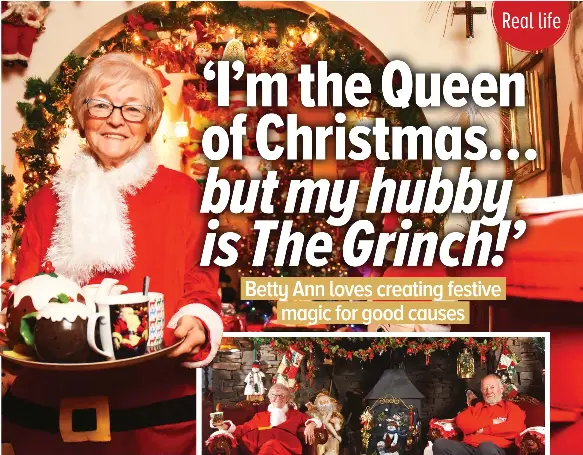 ‘I’m the Queen of Christmas… but my hubby is The Grinch!’ - PressReader