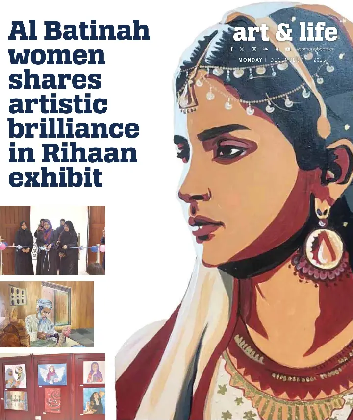 Al Batinah women shares artistic brilliance in Rihaan exhibit - PressReader