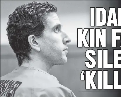 IDAHO KIN FACE SILENT 'KILLER' - PressReader