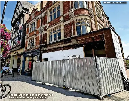 Taking steps to improve Waterside access with a fresh curved shopfront ...