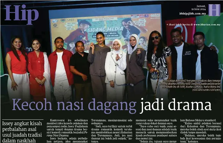 Kecoh nasi dagang jadi drama - PressReader