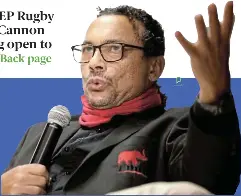 EP Rugby wants Cannon hearing open to public - PressReader