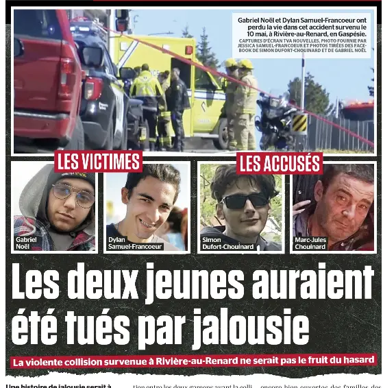 Les deux jeunes auraient été tués par jalousie - PressReader