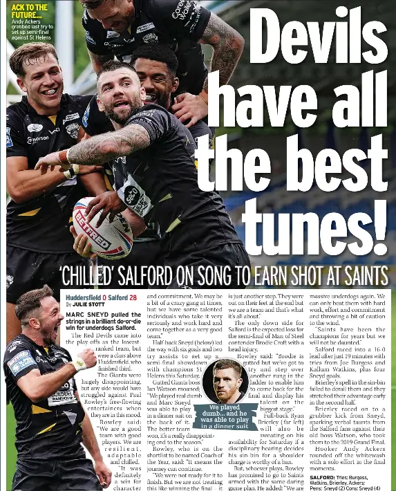 Devils have all the best tunes! - PressReader