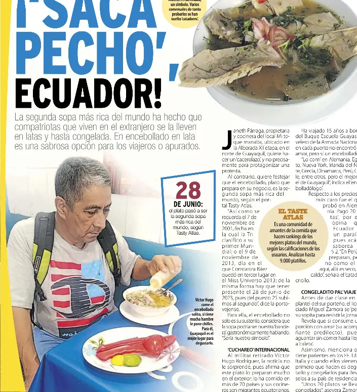 SACA PECHO’, ECUADOR! - PressReader