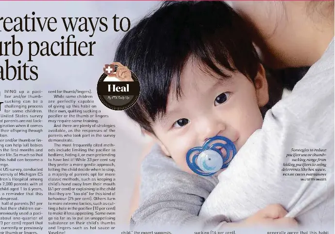 Creative ways to curb pacifier habits - PressReader