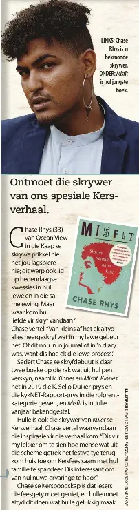 Ontmoet die skrywer van ons spesiale Kersverhaa­l. - PressReader