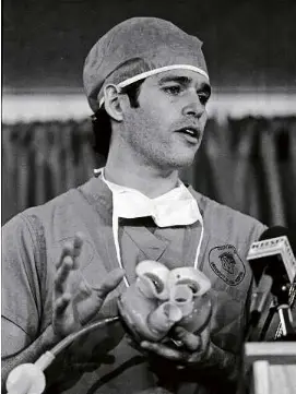 Robert Jarvik, designed 1st permanent artificial heart - PressReader