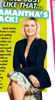 SAMANTHA’S BACK! - PressReader