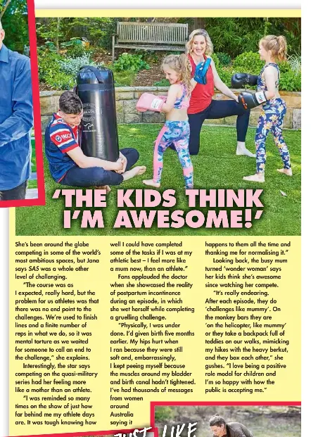 ‘THE KIDS THINK I’M AWESOME!’ - PressReader