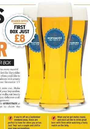 ENJOY DELICIOUS CRAFT BEER THIS SEPTEMBER - PressReader