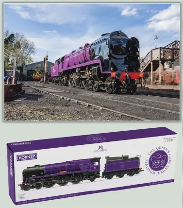 HORNBY SELLS OUT ON MODELS OF PURPLE LOCOMOTIVE - PressReader