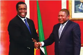 Filipe Nyusi leva Daviz Simango na visita oficial à Holanda - PressReader
