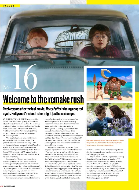 Welcome to the remake rush - PressReader