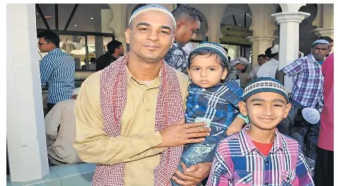 Celebratin­g the end of Ramadan - PressReader