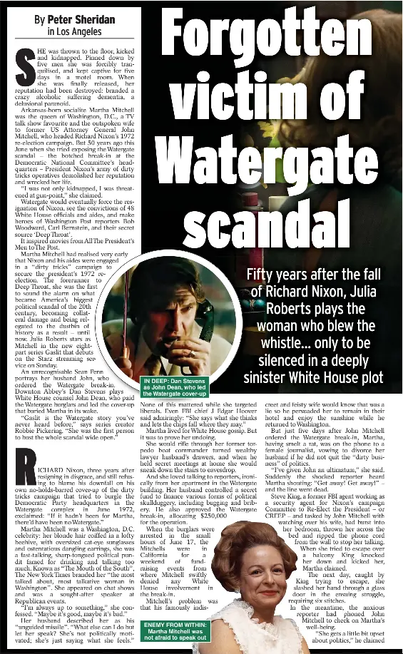 Forgotten victim of Watergate scandal - PressReader