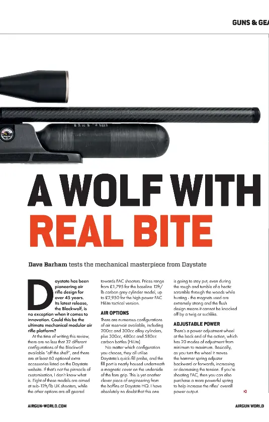 A WOLF WITH REAL BITE - PressReader