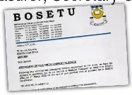 Hefty pay for BOSETU top brass - PressReader