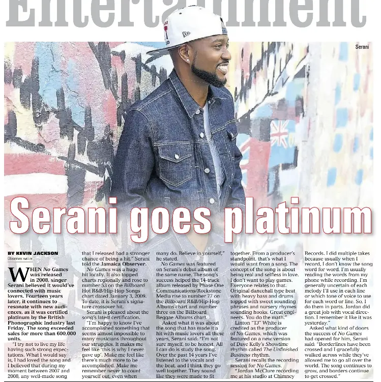 Serani goes platinum - PressReader