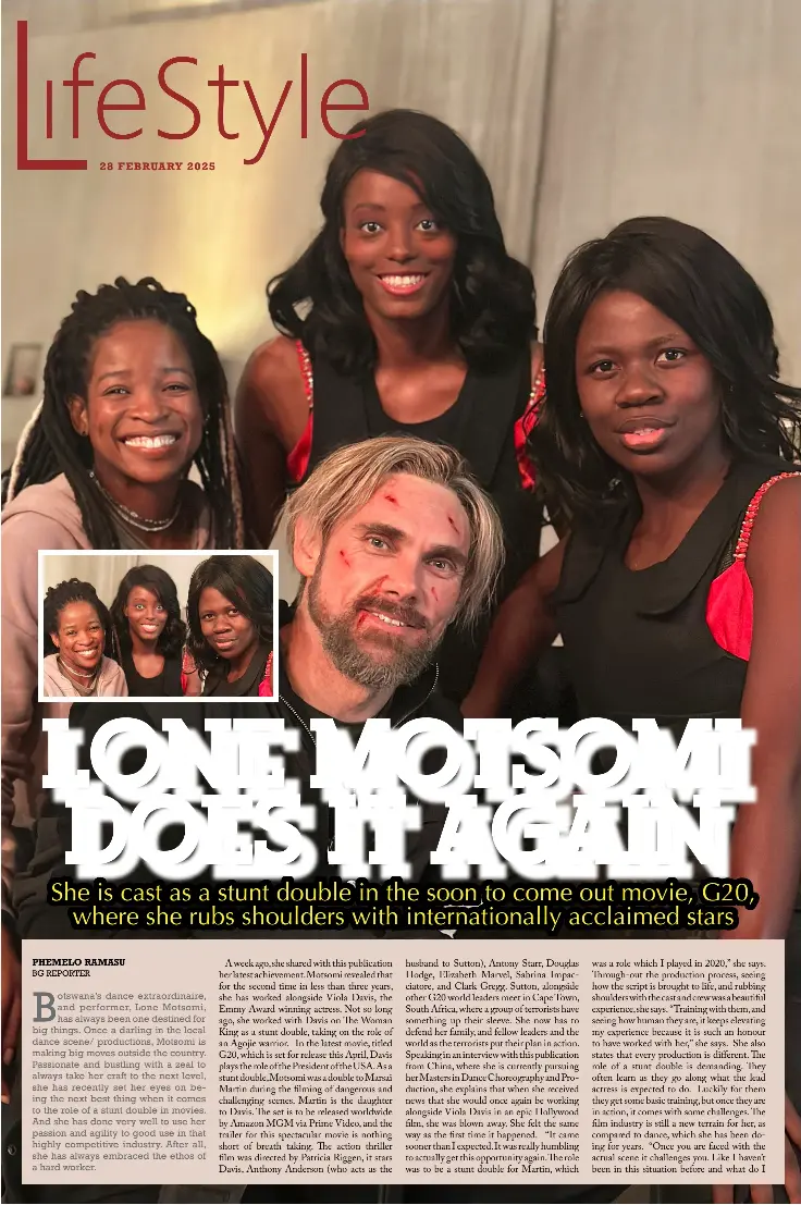 LONE MOTSOMI DOES IT AGAIN - PressReader