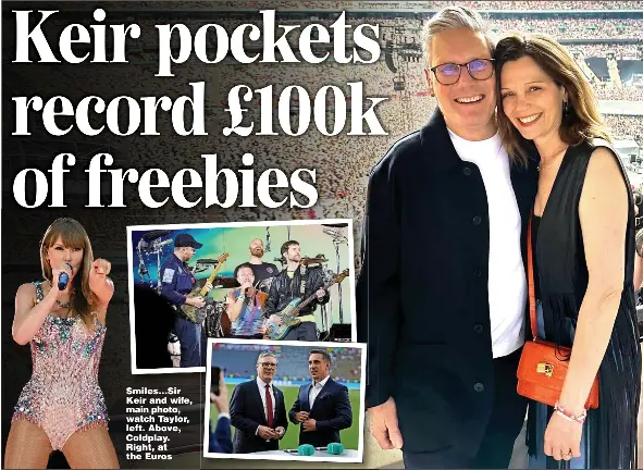 Keir pockets record £100k of freebies - PressReader