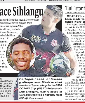 USA, Portugal-based ‘Zebras’ to face Sihlangu - PressReader