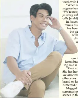 Jerald Napoles goes solo and plays dad on the big screen - PressReader