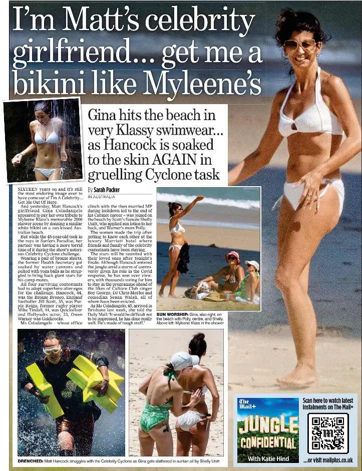 I’m Matt’s celebrity girlfriend... get me a bikini like Myleene’s - PressReader