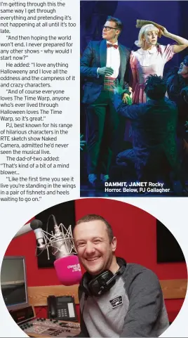 PJ: ‘I love all the oddness and the campness’ in Rocky Horror - PressReader