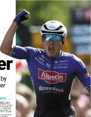 Jasper proves he’s not a disaster - PressReader