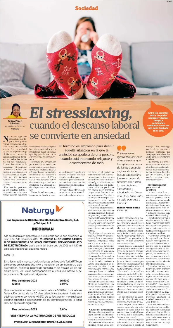 El stresslaxi­ng, cuando el descanso laboral se convierte en ansiedad - PressReader