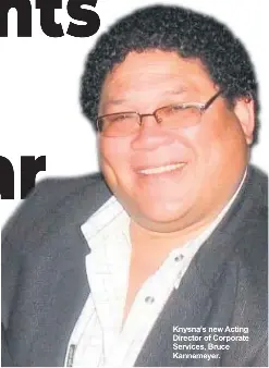 Knysna appoints controvers­ial Travelgate star - PressReader