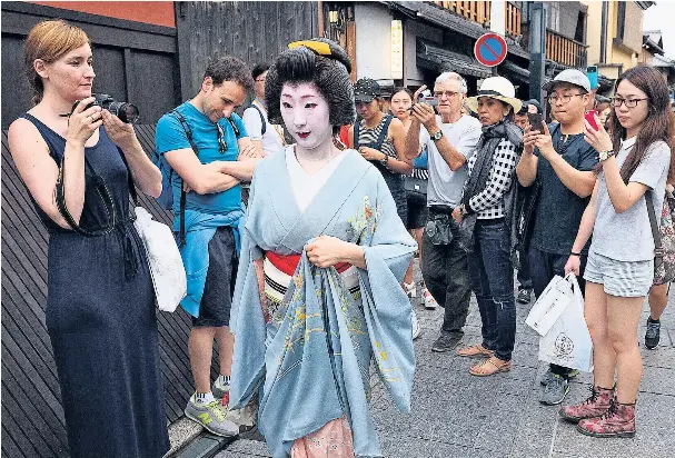 Geisha district bans ‘out of control’ tourists - PressReader