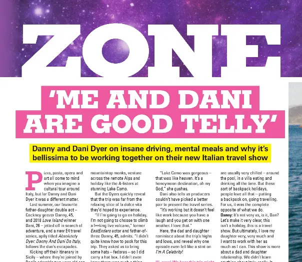 ‘me and dani are good telly’ - PressReader