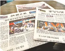 Diarios coreanos dieron la portada a los Rams - PressReader