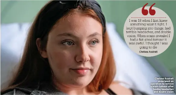 Double vision led to devastatin­g diagnosis - PressReader