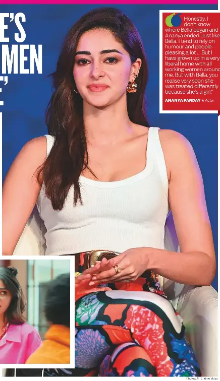 ANANYA: NO ONE’S FIGHTING OVER MEN IN ‘CALL ME BAE’ - PressReader