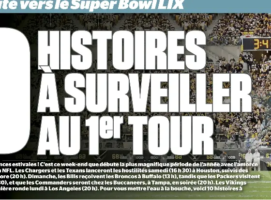 10 NFL HISTOIRES À SURVEILLER AU 1er TOUR - PressReader