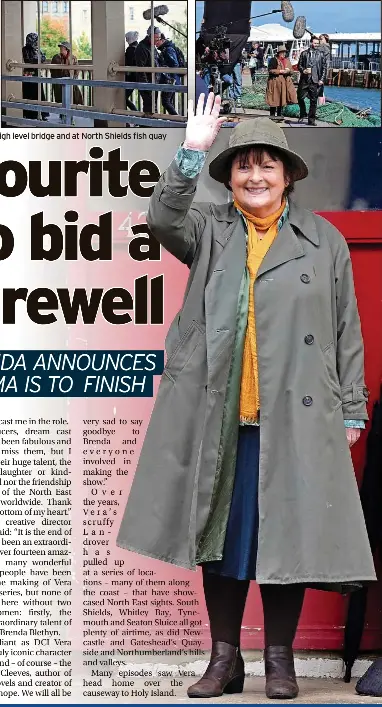 TV favourite Vera to bid a fond farewell - PressReader