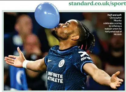 Poch bubble yet to burst as fit-again Nkunku shows good times lie ahead - PressReader