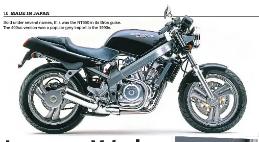 Japanese V-twins: Honda NT650 - PressReader