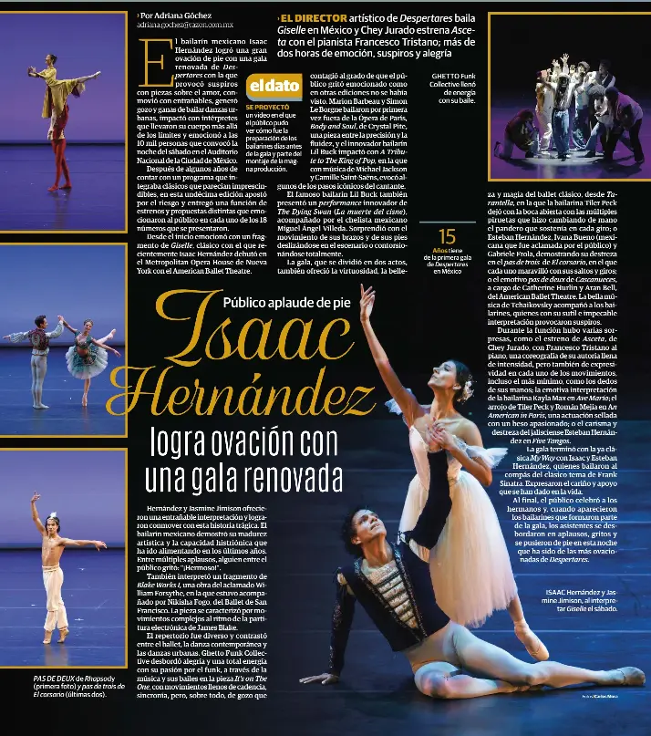 Logra ovación con una gala renovada - PressReader